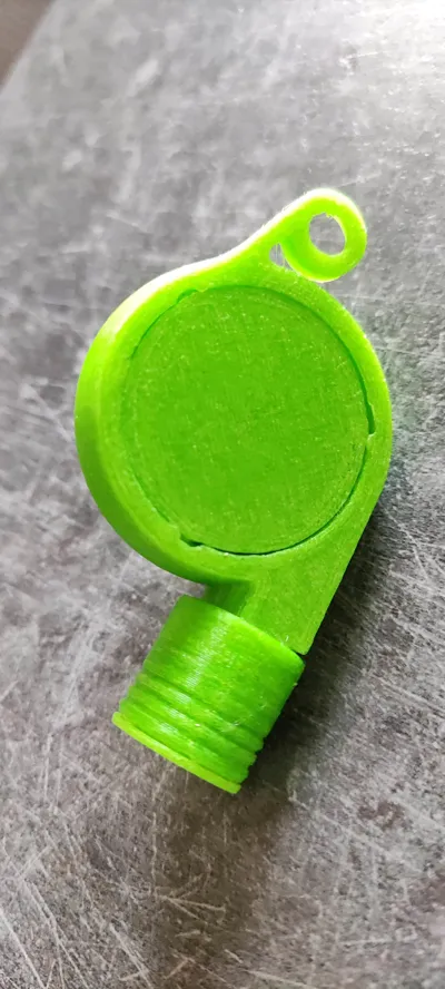 Turbine Keychain v3 - fully 3d printable no glue by StatusSymbol ...