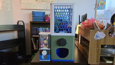Gachapon Capsule Ball Vending Machine - Free 3D Print Model - MakerWorld