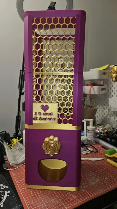 Gachapon Capsule Ball Vending Machine - Free 3D Print Model - MakerWorld