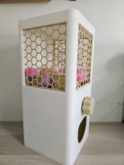 Gachapon Capsule Ball Vending Machine - Free 3D Print Model - MakerWorld