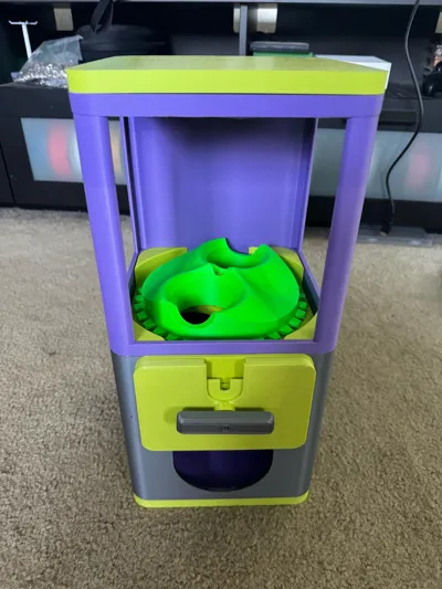 Gachapon Capsule Ball Vending Machine - Free 3D Print Model - MakerWorld