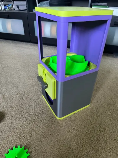 Gachapon Capsule Ball Vending Machine - Free 3D Print Model - MakerWorld