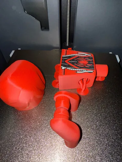 Miles Morales 500% Scale Minifigure by btoersbijns MakerWorld: Download ...