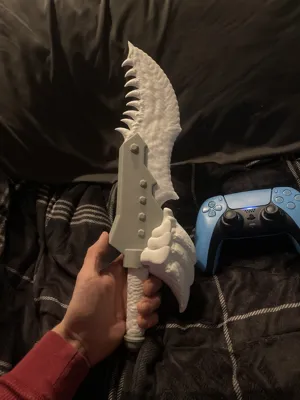 The Charnel Fang bone blade by Valkyrie Forge MakerWorld: Download Free ...