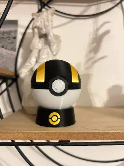 Pokémon Pokeball Stand - Free 3D Print Model - MakerWorld