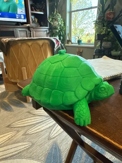Turtle Jewelry Box – Unique 3D Printable Storage by black3dworks ...