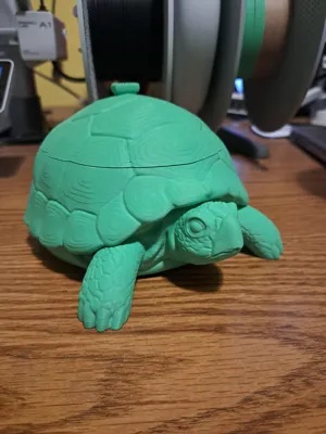Turtle Jewelry Box – Unique 3D Printable Storage by black3dworks ...