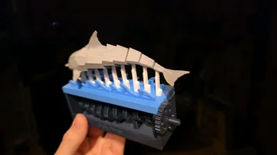 Dolphin Automaton by DIYTIME MakerWorld: Download Free 3D Models