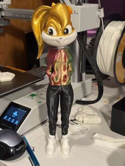 Lola Bunny Urban Style by Leon3D_DS MakerWorld: Download Free 3D Models