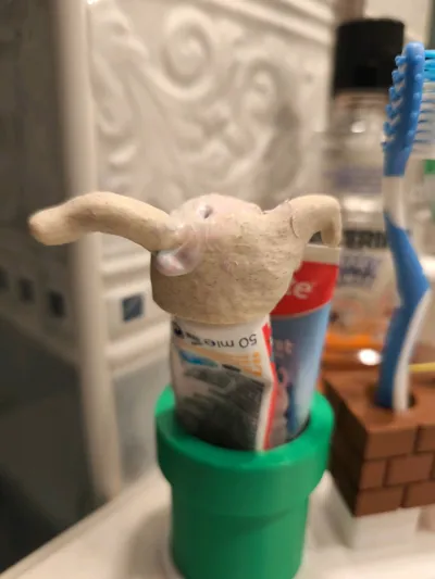 Cat Poop Toothpaste Cap by StevieWander MakerWorld: Download Free 3D Models