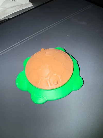 Retro Turtle Clicker Fidget - Free 3D Print Model - MakerWorld