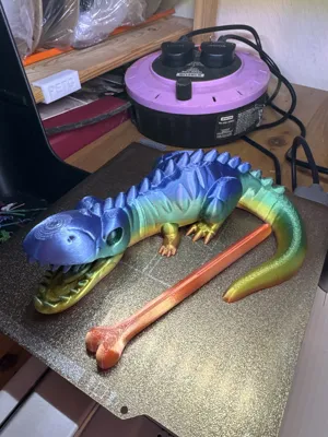 Snoring Dino - ratchet by SevroMakerWorld: Download Free 3D Models