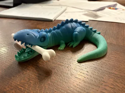 Snoring Dino - ratchet by SevroMakerWorld: Download Free 3D Models