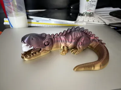 Snoring Dino - ratchet by SevroMakerWorld: Download Free 3D Models