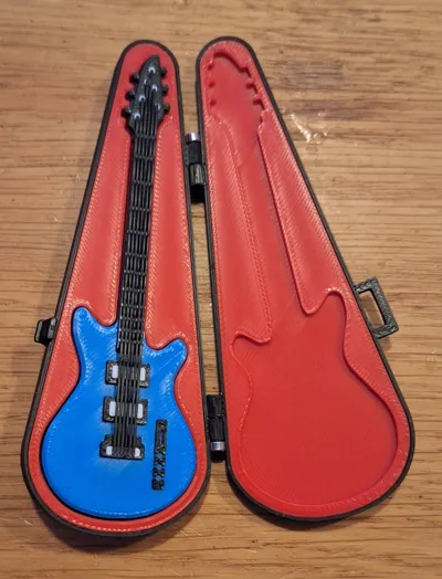 Mini guitar - Free 3D Print Model - MakerWorld