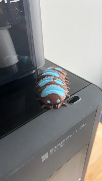 Articulated Isopod - Porcellio laevis, also MINI! by Insectium3D ...