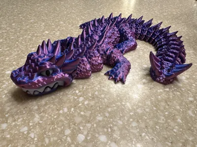 Mini Bone Shaper - Articulated Dragon by hollowmaker MakerWorld ...