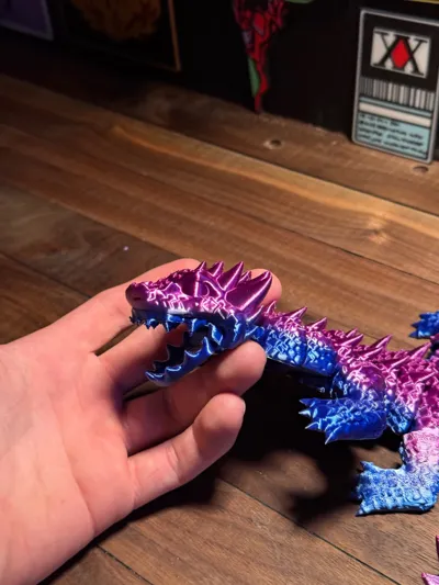 Mini Bone Shaper - Articulated Dragon by hollowmaker MakerWorld ...