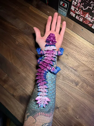 Mini Bone Shaper - Articulated Dragon by hollowmaker MakerWorld ...