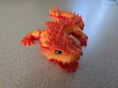 Mini Bone Shaper - Articulated Dragon by hollowmaker MakerWorld ...