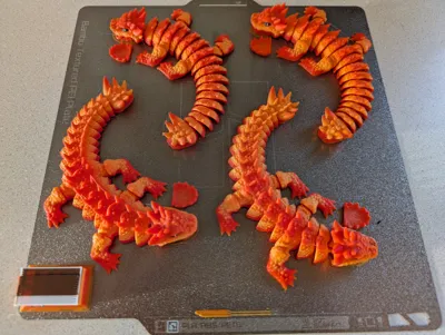 Mini Bone Shaper - Articulated Dragon by hollowmaker MakerWorld ...