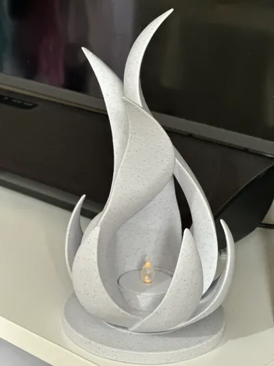 Flame Twist – A Spiraling Sculpture by KvK Design MakerWorld: Download ...