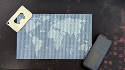 Flexi World Map Flexible World Map By Glennovits 3d Makerworld