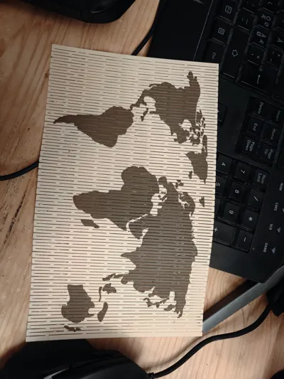 Flexi World Map Flexible World Map By Glennovits 3d Makerworld