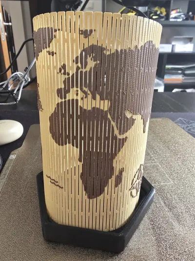 Flexi World Map (flexible world map) by GlennovitS 3D MakerWorld ...