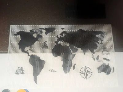 Flexi World Map (flexible world map) by GlennovitS 3D MakerWorld ...