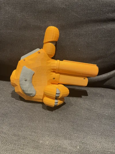 Grabpack Orange Flare Hand by poppy playtime 3d prints MakerWorld ...