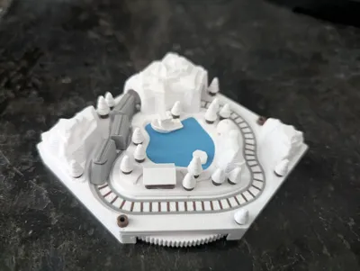 Mini Train - Arctic Diorama (Snowpiercer) - Free 3D Print Model ...