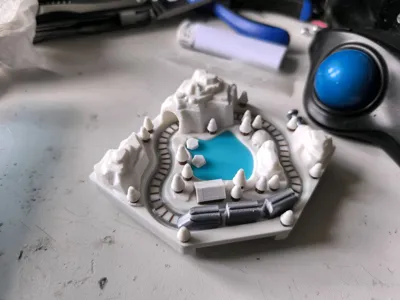 Mini Train - Arctic Diorama (Snowpiercer) by BamBam Design MakerWorld ...