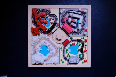 Mini Train - Arctic Diorama (Snowpiercer) by BamBam Design - MakerWorld