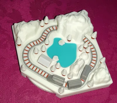 Mini Train - Arctic Diorama (Snowpiercer) by BamBam Design MakerWorld ...