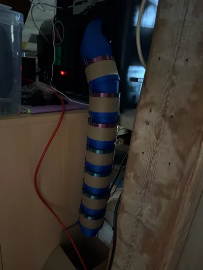 Poop Chute with Bambu Cardboard Spools P1S / X1C by Valeria Momo ...