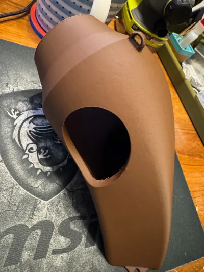 Poop Chute with Bambu Cardboard Spools P1S / X1C by Valeria Momo ...