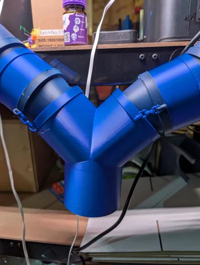 Poop Chute with Bambu Cardboard Spools P1S / X1C by Valeria Momo ...