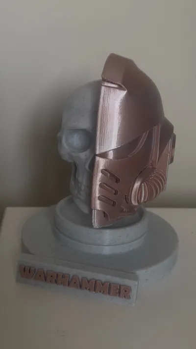 Warhammer Helmet Skull by Da050 MakerWorld: Download Free 3D Models