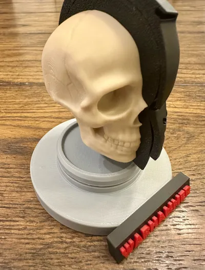 Warhammer Helmet Skull by Da050 MakerWorld: Download Free 3D Models
