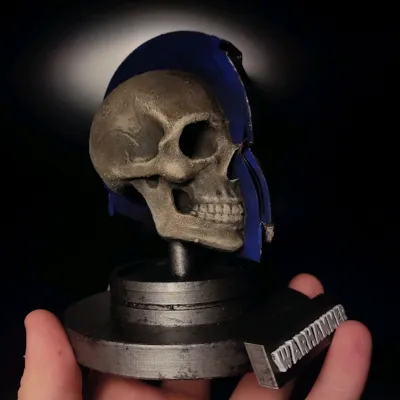 Warhammer Helmet Skull by Da050 MakerWorld: Download Free 3D Models