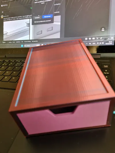 Full Extension Stackable Drawer / Monitor Riser by Kong 3D - MakerWorld