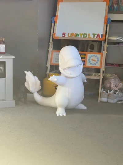 Life-Size Charmander 3D Model by Ryan @ TheMajinLab MakerWorld ...