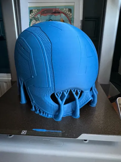 Helmet Cap-America Inspired by javiles MakerWorld: Download Free 3D Models