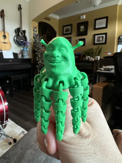 Articulated Shrektopus by Elijah Cooper MakerWorld: Download Free 3D Models