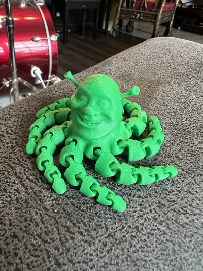 Articulated Shrektopus by Elijah Cooper MakerWorld: Download Free 3D Models