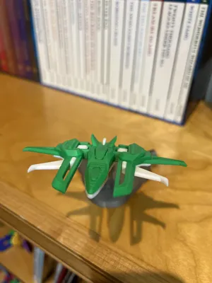 Comet Hawk - Spaceship Model Kit by Kit Crafters MakerWorld: Download ...