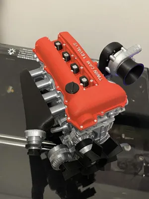Tribute to the legendary SR20DET (Nissan S13/S15) - Free 3D Print Model ...