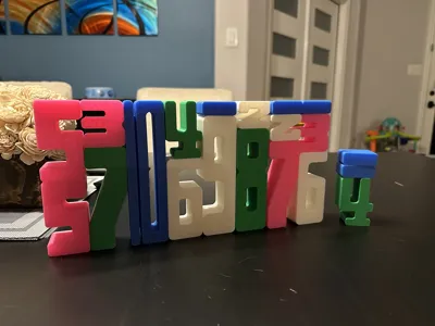 Stacking Number Blocks - Montessori Math Toy by Lilac Rage MakerWorld ...