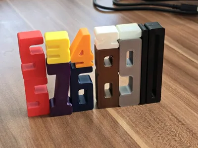 Stacking Number Blocks - Montessori Math Toy by Lilac Rage MakerWorld ...